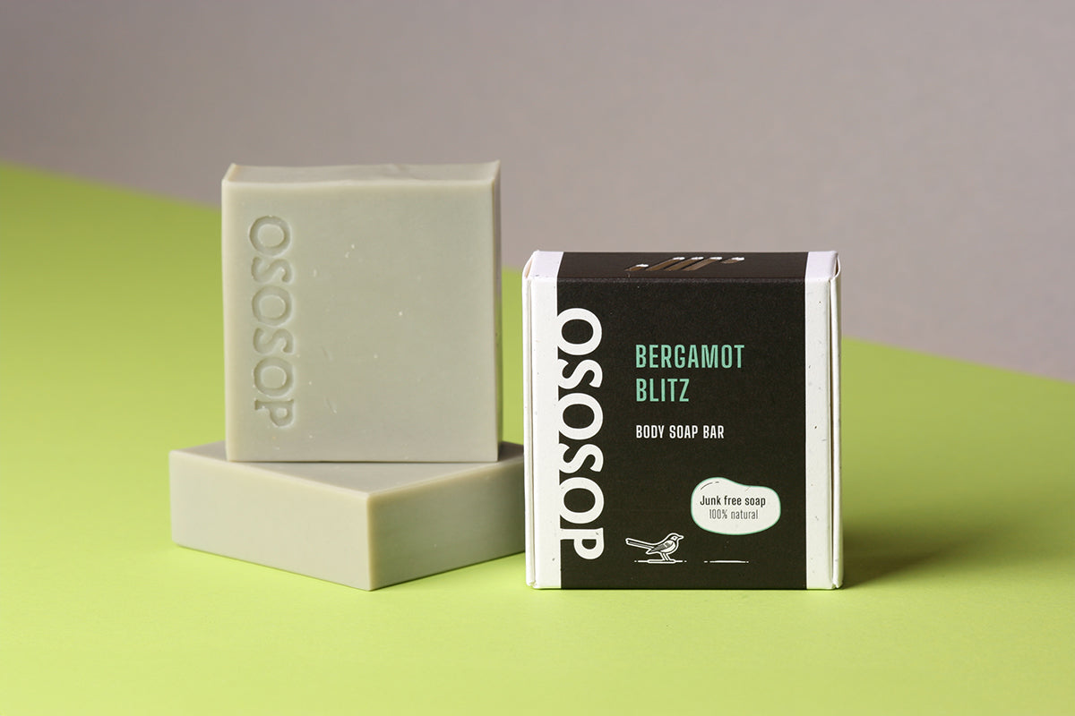 Bergamot Blitz body soap bar Solid